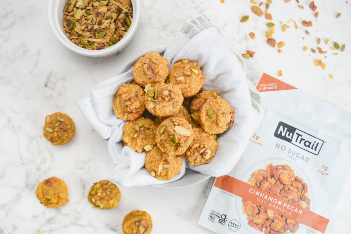 Mini Almond Flour Pumpkin Muffins – NuTrail